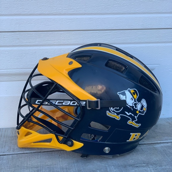 Other | Cascade Lacrosse Helmet Bcc Barons Notre Dame Fighting Irish ...